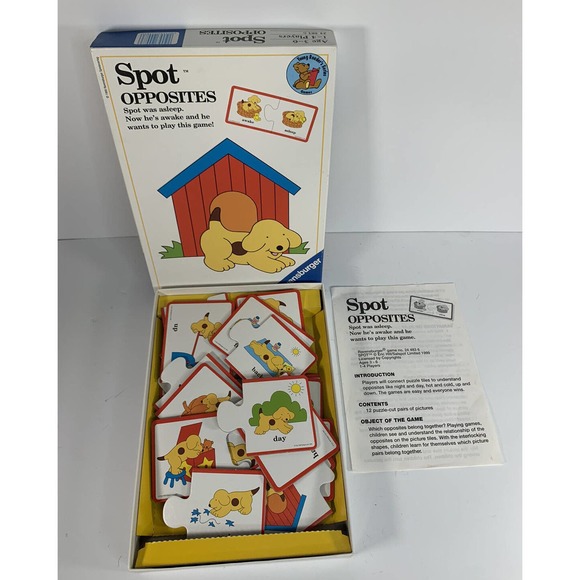 Ravensburger | Games | 9s Young Readers Opposites Matching Game Spot ...